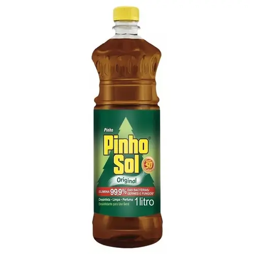 DESINFETANTE PINHO SOL 1 LITRO GRATIS 100 ML - DESINFETANTE PINHO SOL 1 ...